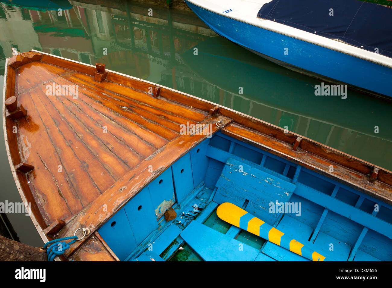 Detail Of Old Boat Stock Photo - Alamy