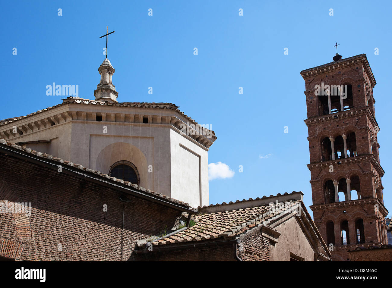 Italy tower rome bell architecture hi-res stock photography and images ...