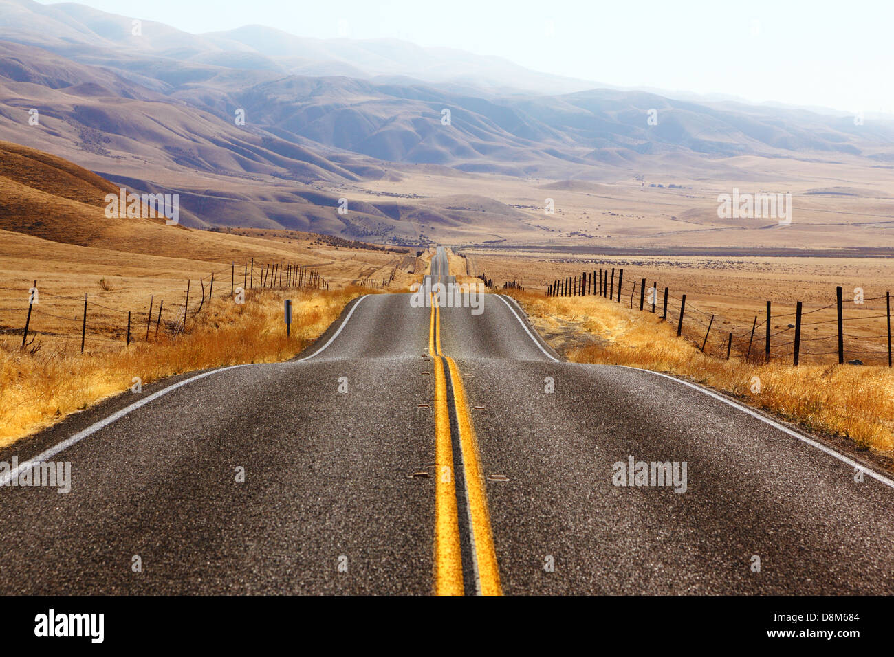 California, American road Stock Photo - Alamy