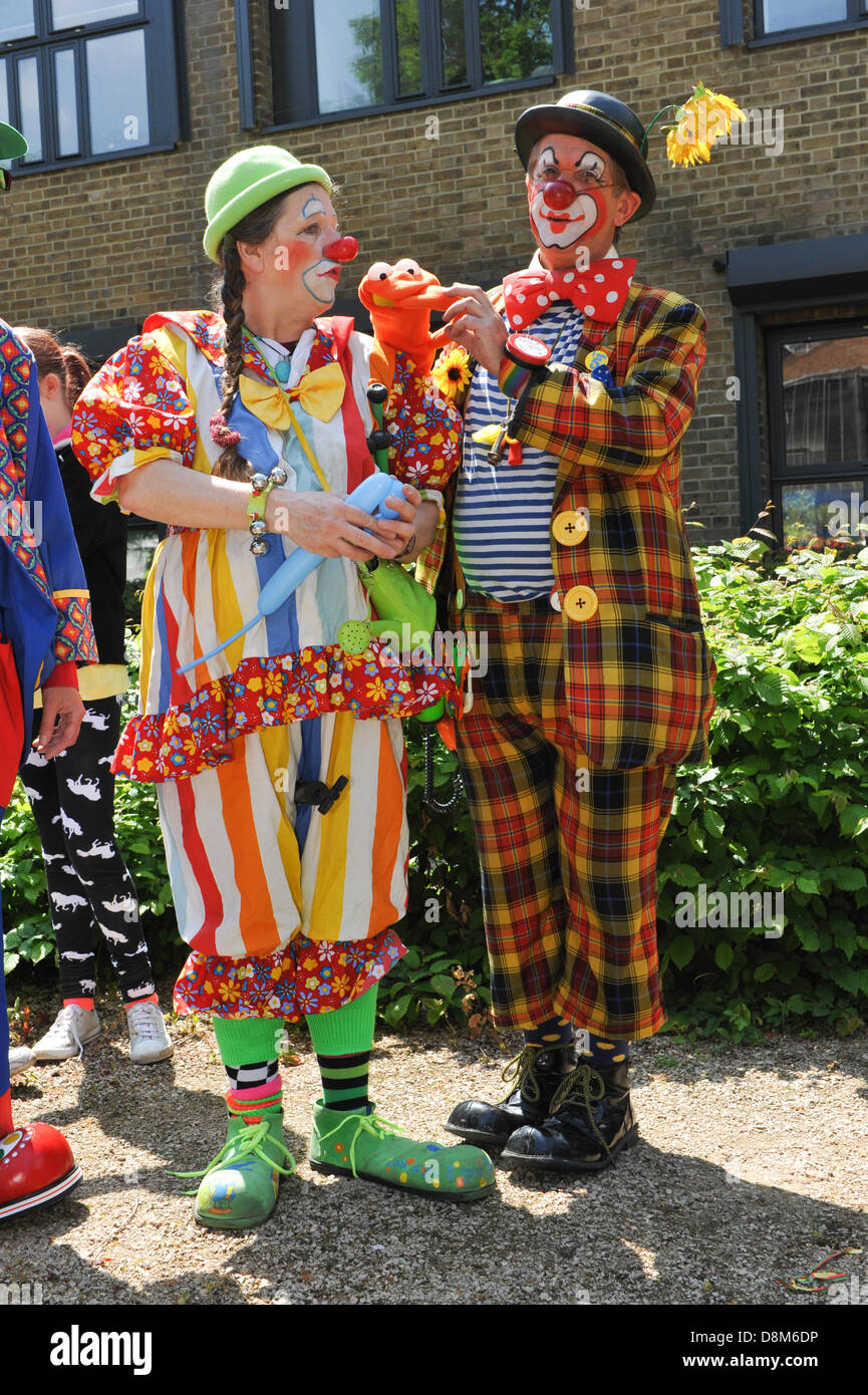 Joseph Grimaldi Park, Pentonville, London, UK. 31st May 2013. Two ...