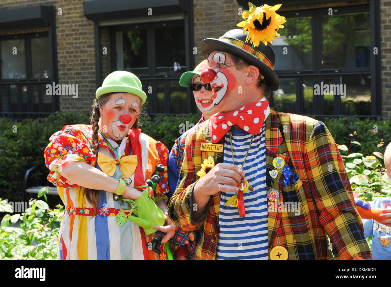 Joseph Grimaldi Park, Pentonville, London, UK. 31st May 2013. Three ...
