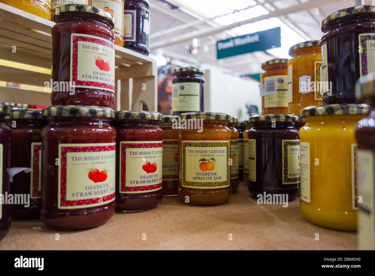 Jars of jam hi-res stock photography and images - Alamy