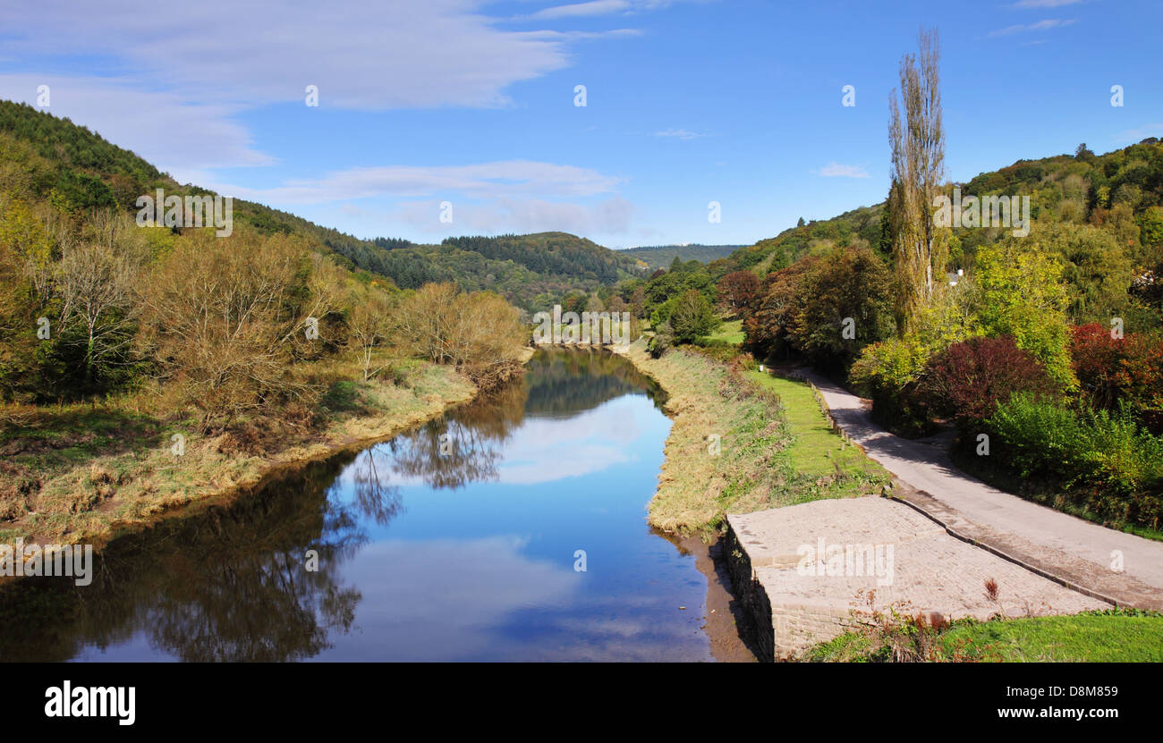 River wye near tintern abbey hi-res stock photography and images - Alamy
