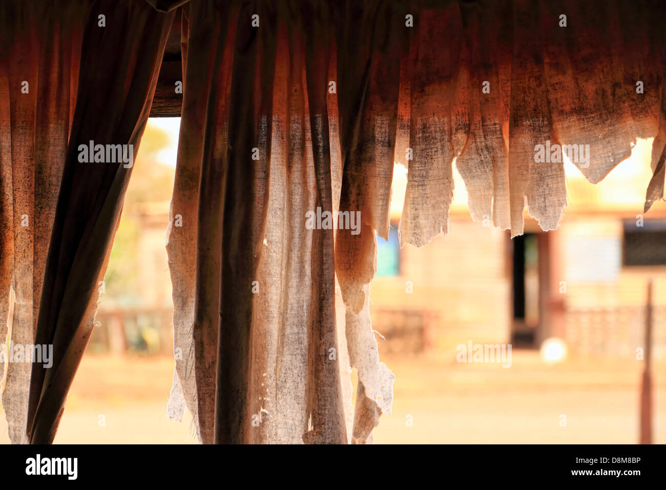 Torn curtains hi-res stock photography and images - Alamy