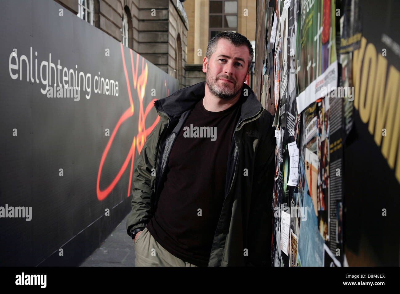 Scottish documentary filmmaker Nick Higgins Stock Photo - Alamy