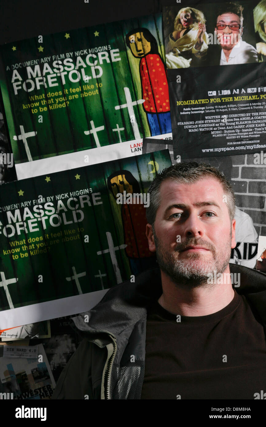 Scottish documentary filmmaker Nick Higgins Stock Photo - Alamy