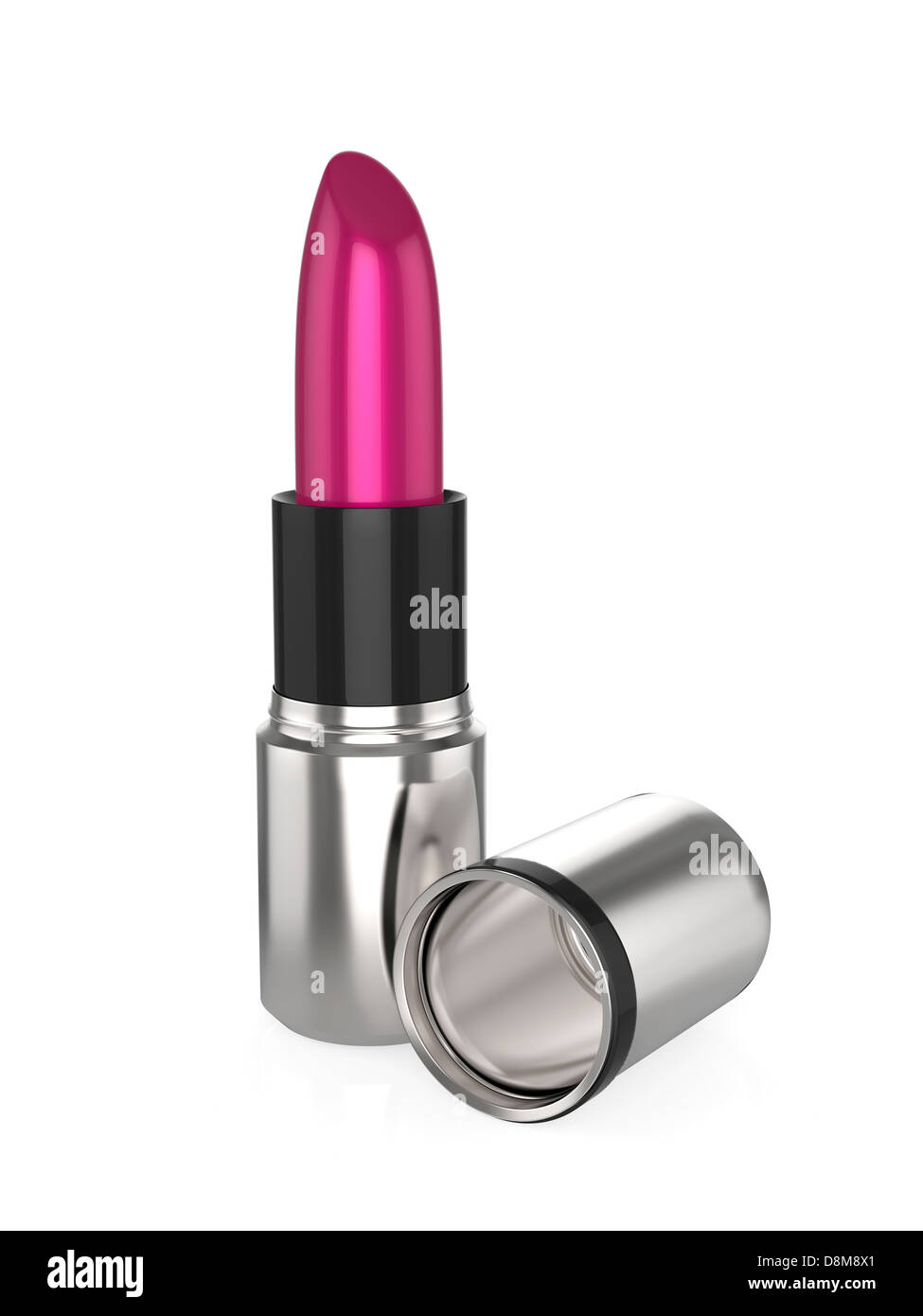 Lipstick on a white background Stock Photo - Alamy