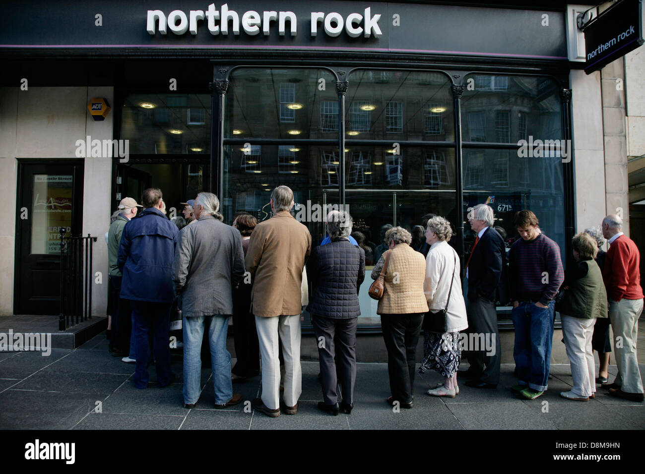 Northern rock bank collapse hi-res stock photography and images - Alamy