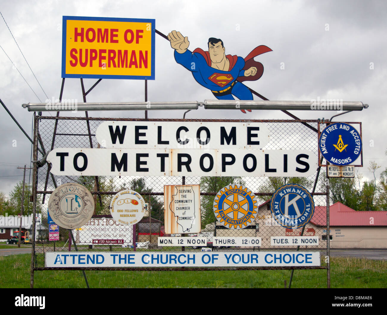 Welcome to illinois sign hi-res stock photography and images - Alamy