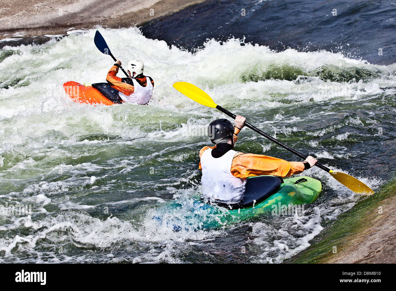 Kayakers and rough water hi-res stock photography and images - Alamy