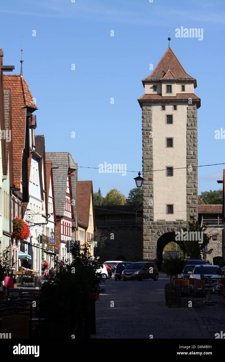 ancient town gate Stock Photo - Alamy