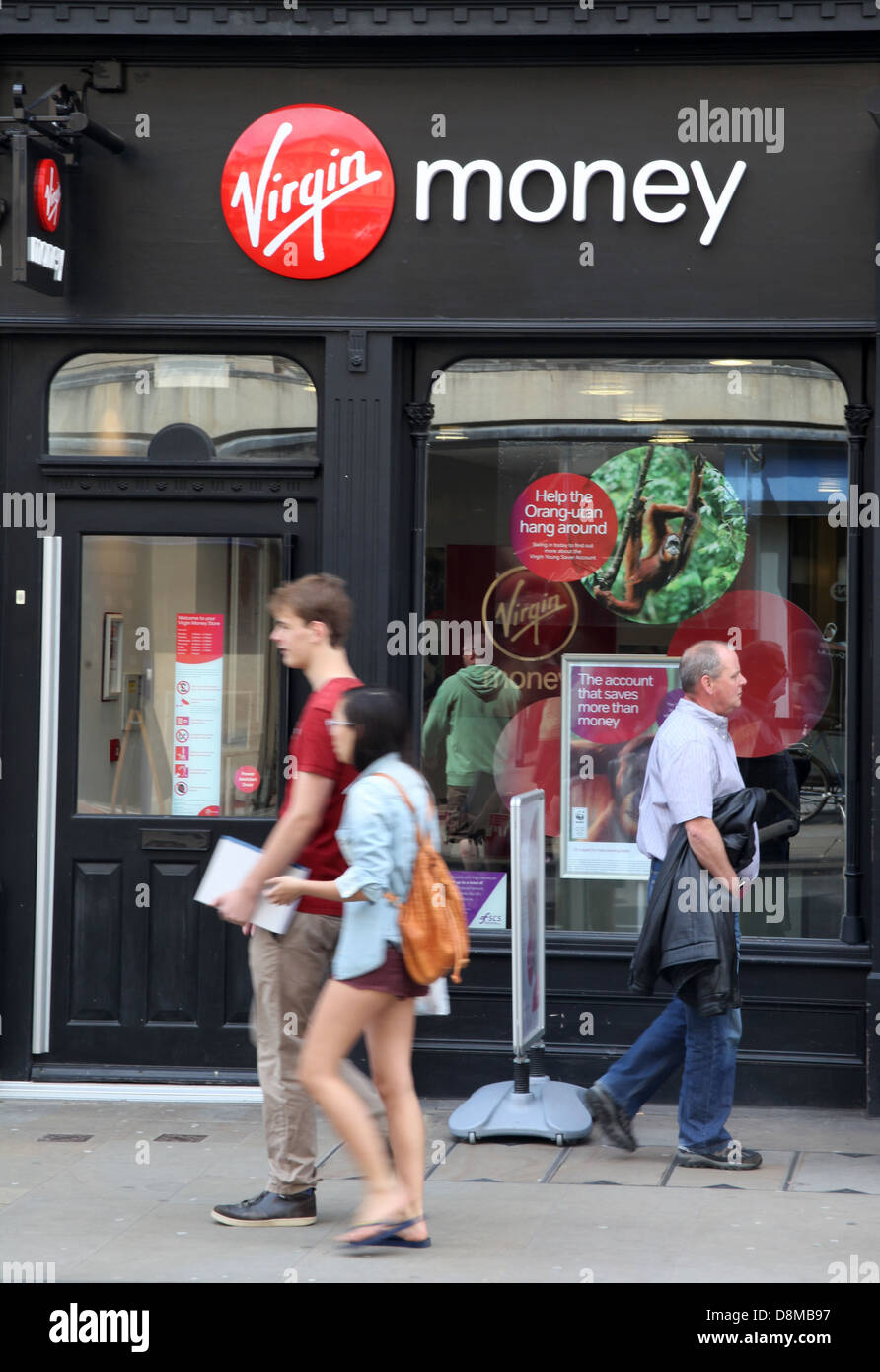 Virgin money street hi-res stock photography and images - Alamy
