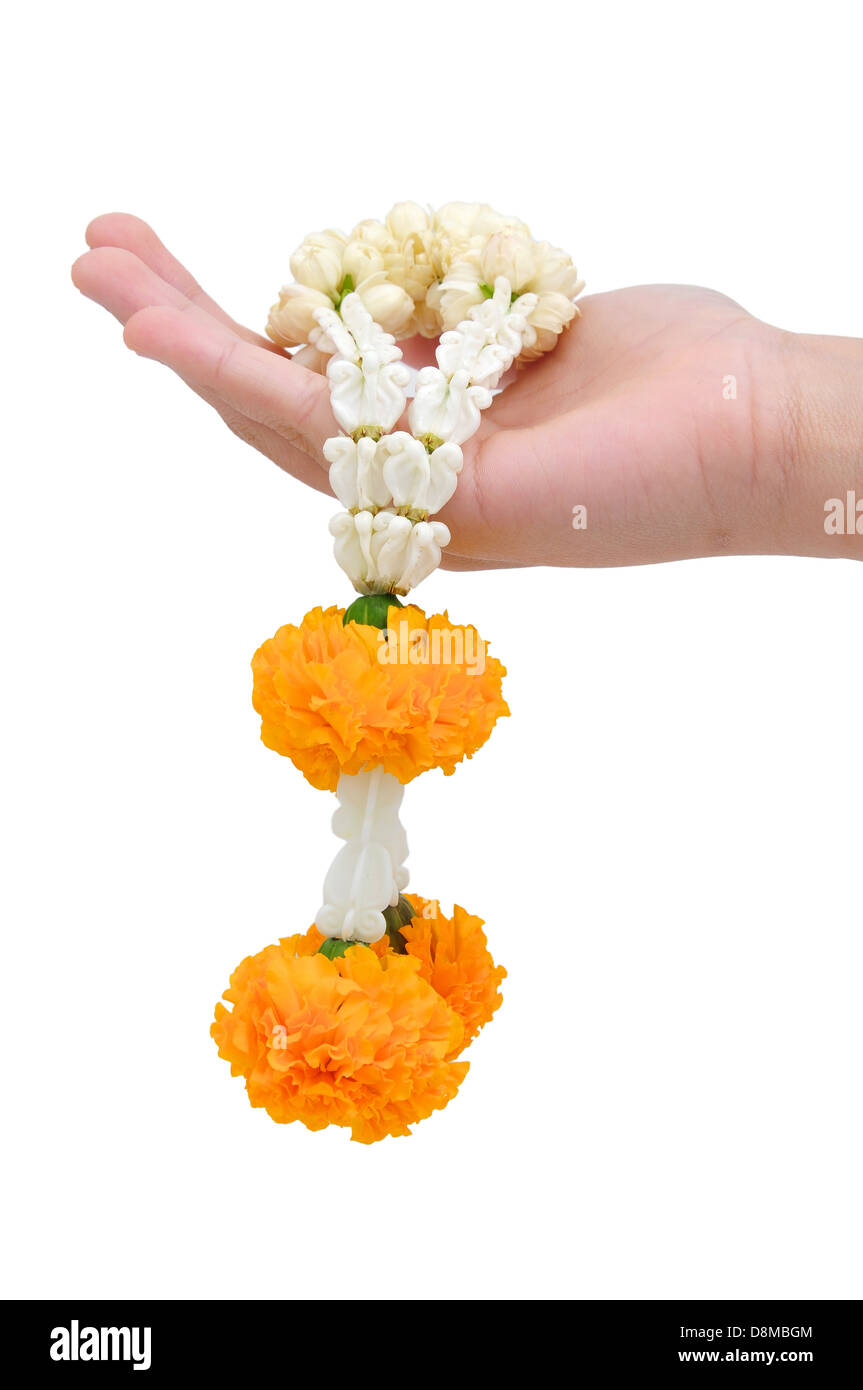 Hand garland Cut Out Stock Images & Pictures - Alamy