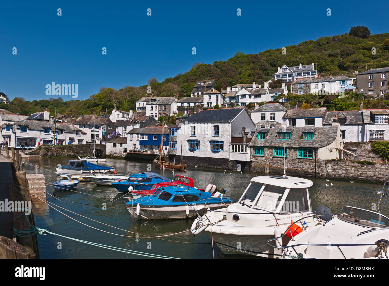 POLPERRO, CORNWALL, ENGLAND, BRITAIN Stock Photo - Alamy