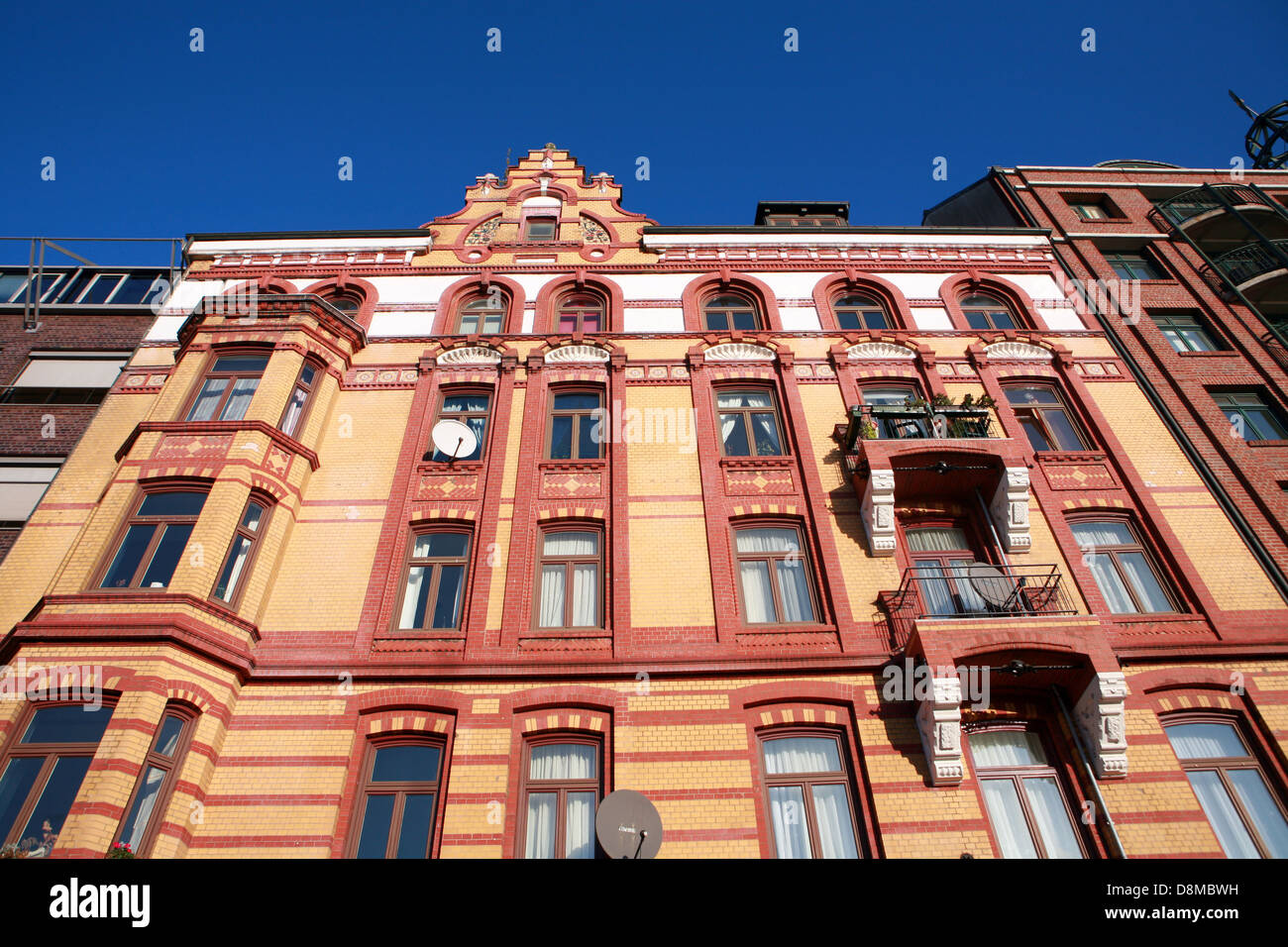 renovated old building Stock Photo - Alamy