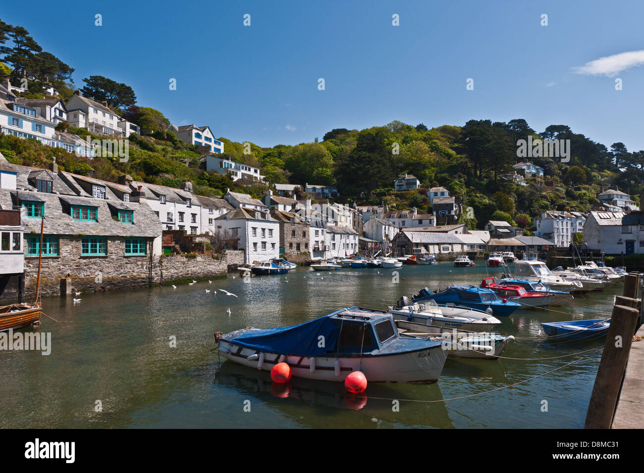 POLPERRO, CORNWALL, ENGLAND, BRITAIN Stock Photo - Alamy