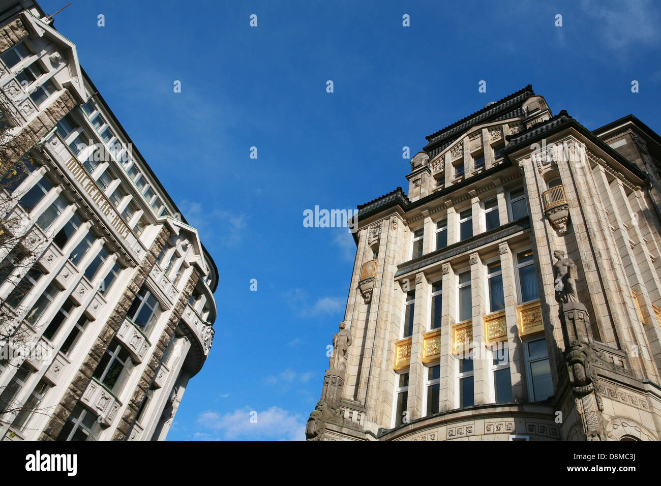 old fashioned office buildings Stock Photo - Alamy