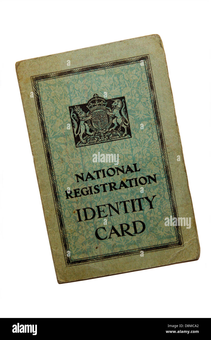 A id card or an id card Cut Out Stock Images & Pictures - Alamy