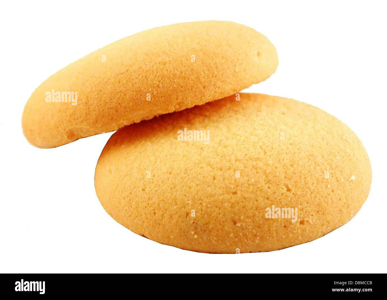 A simple image of a biscuit placed on a white background. The biscuit’s ...