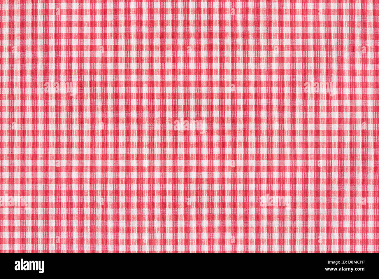 Red and white tablecloth texture Stock Photo - Alamy