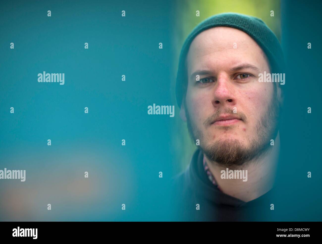 Steven Hartung has escaped the far-right scene in Jena, Germany, 18 May ...