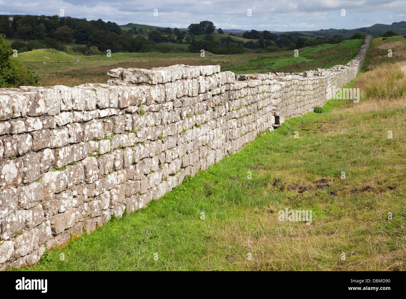 Hadrians wall walkers hi-res stock photography and images - Alamy