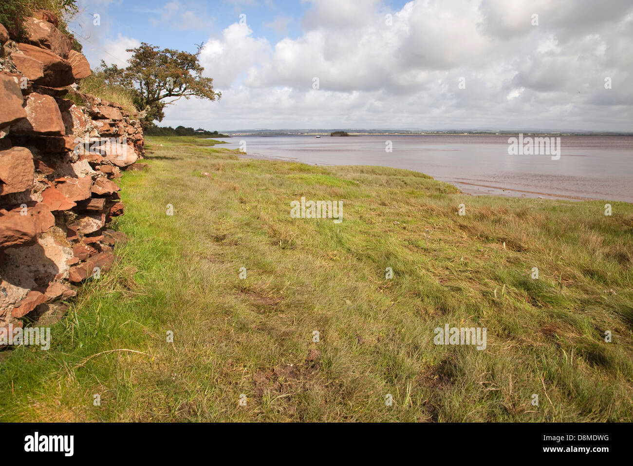 walkway along Solway Stock Photo - Alamy