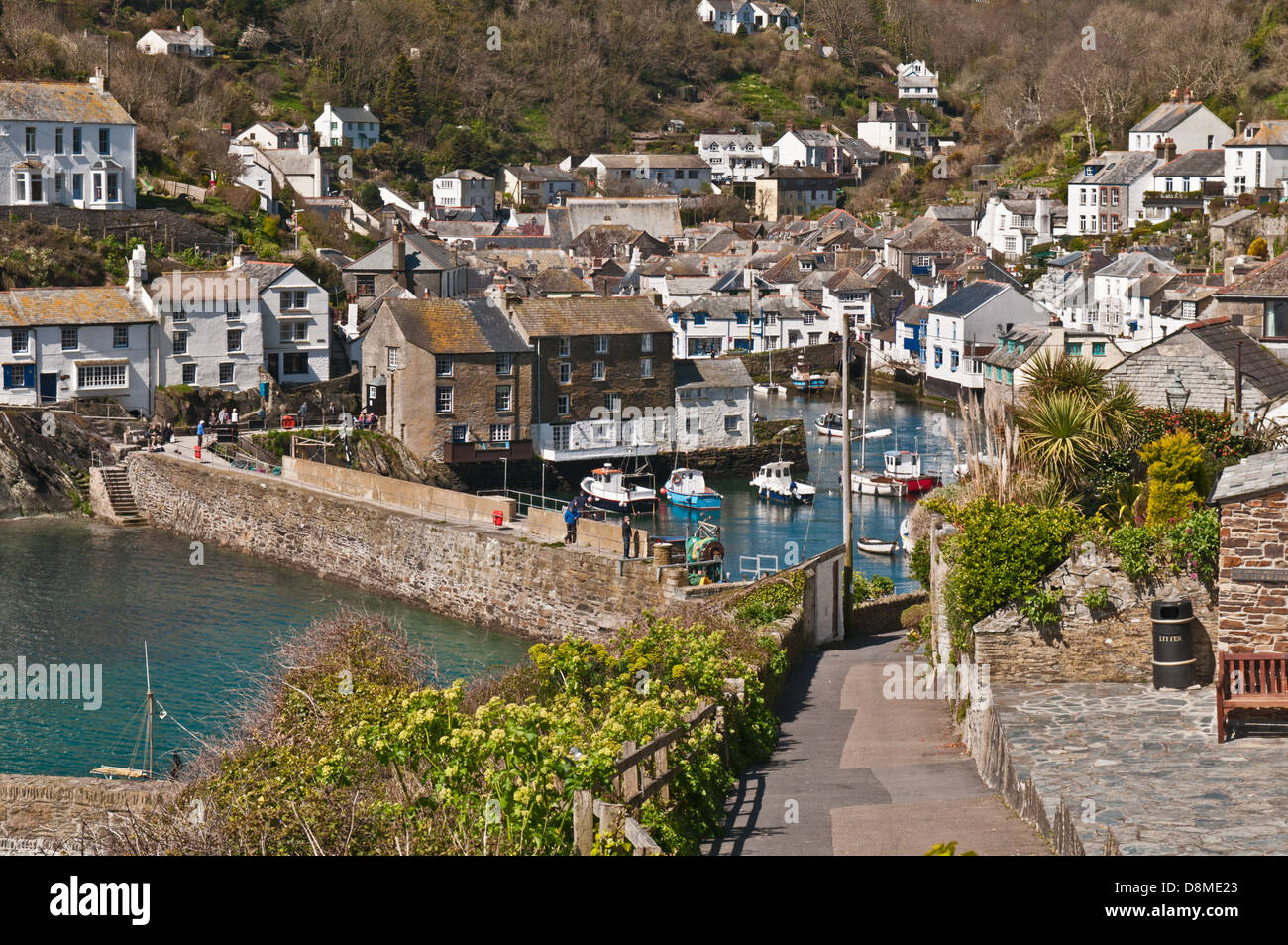 POLPERRO, CORNWALL, ENGLAND, BRITAIN Stock Photo - Alamy