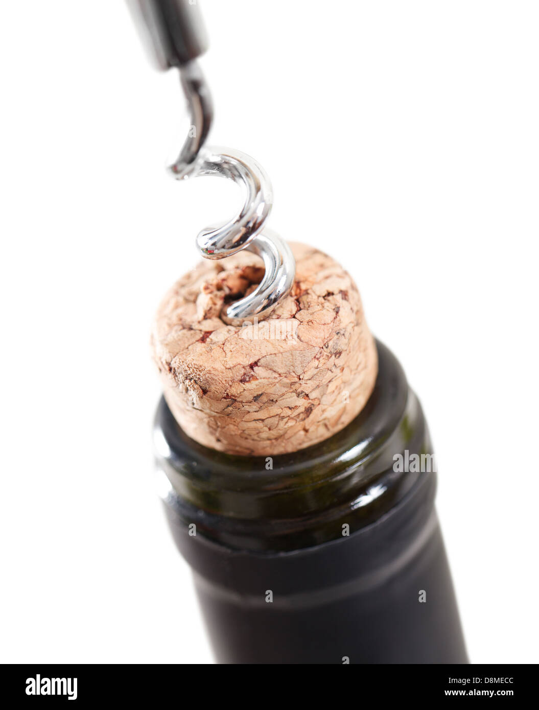 Close up of the opening a bottle Stock Photo - Alamy