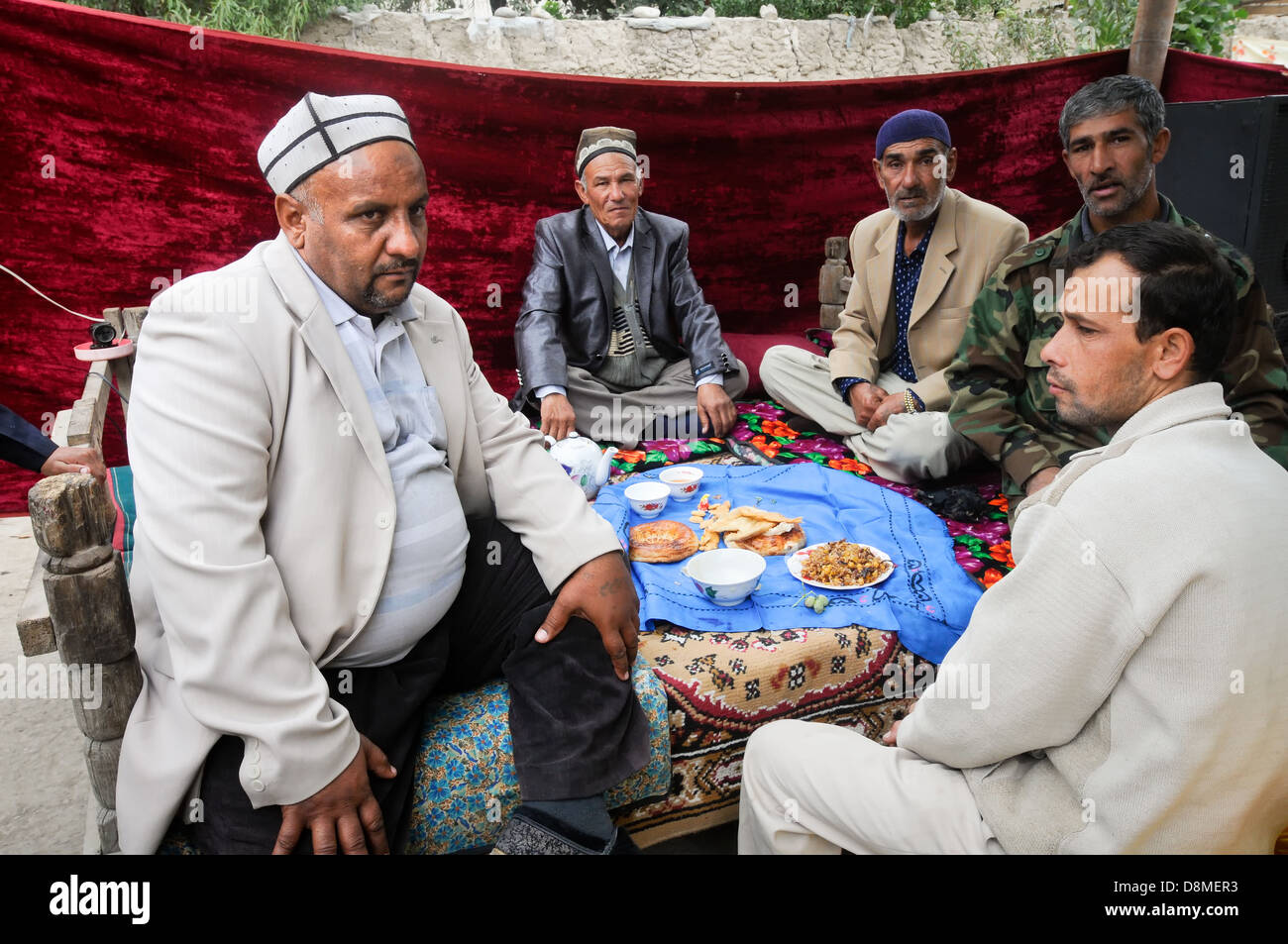 Gypsies (also called Luli or Lyuli) living in Kyrgyzstan Stock Photo ...