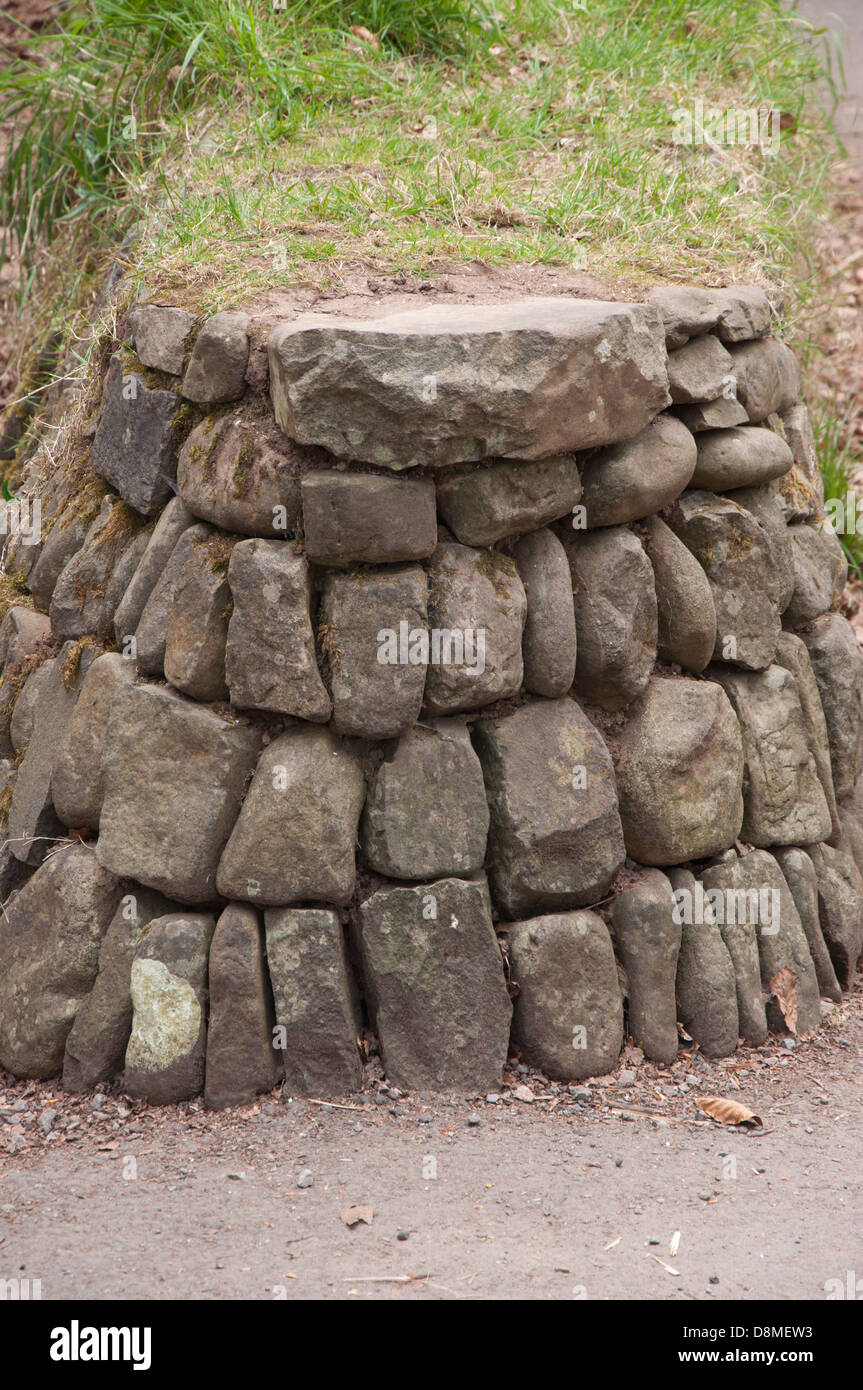Stone wall texture dry stone walls close up hi-res stock photography ...