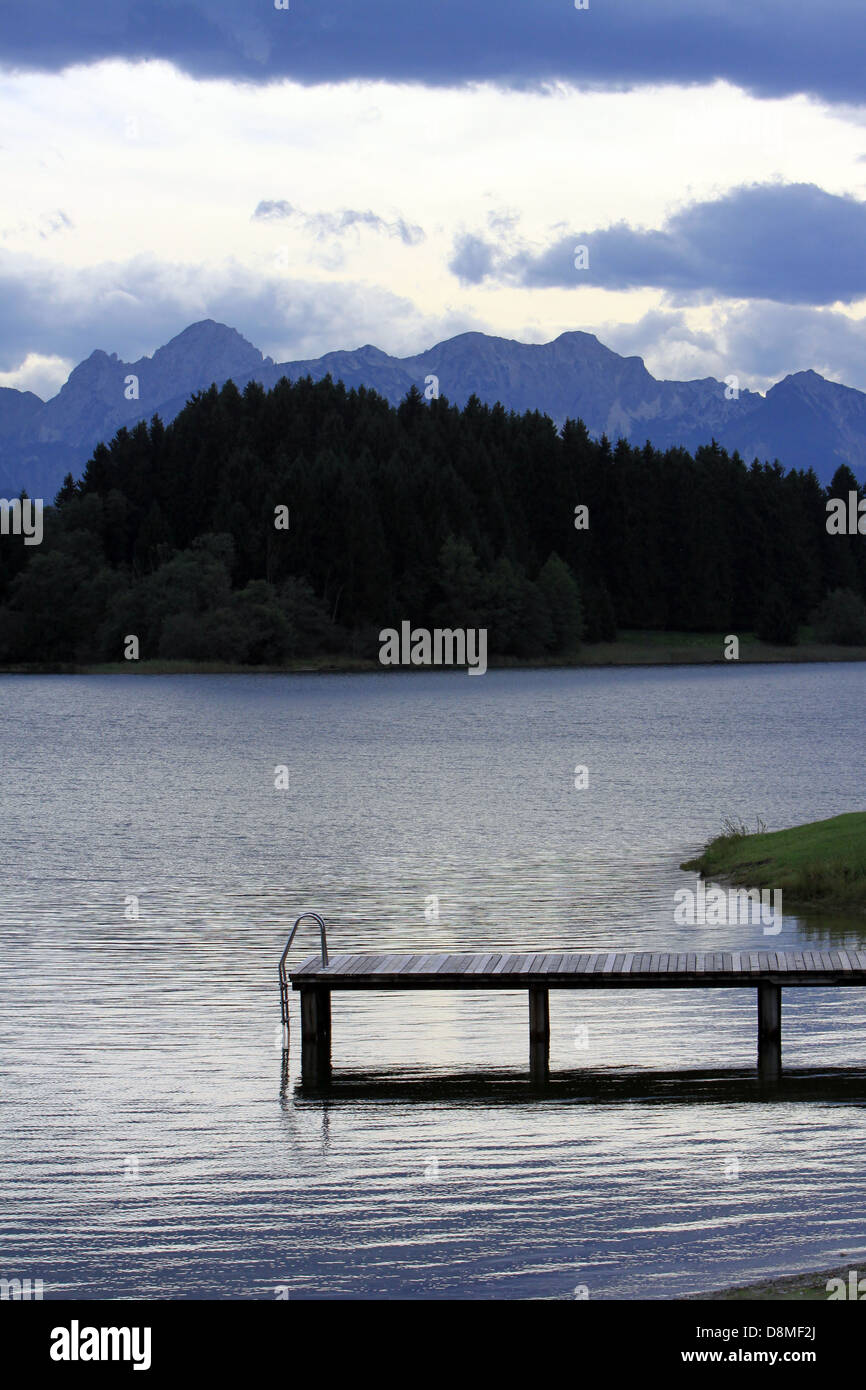 lake with a balk Stock Photo - Alamy