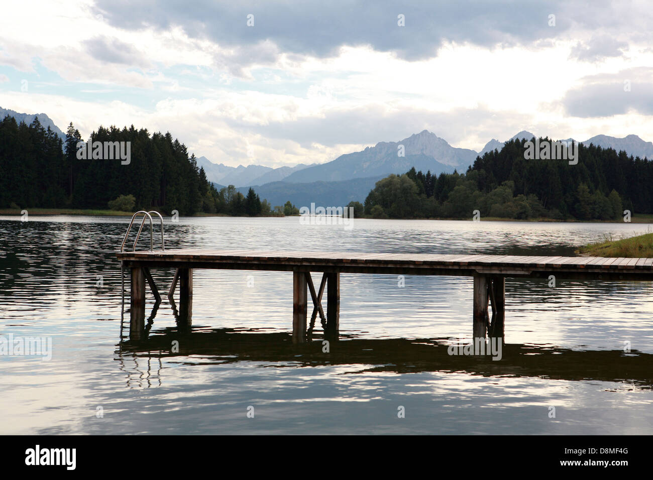 lake with a balk Stock Photo - Alamy