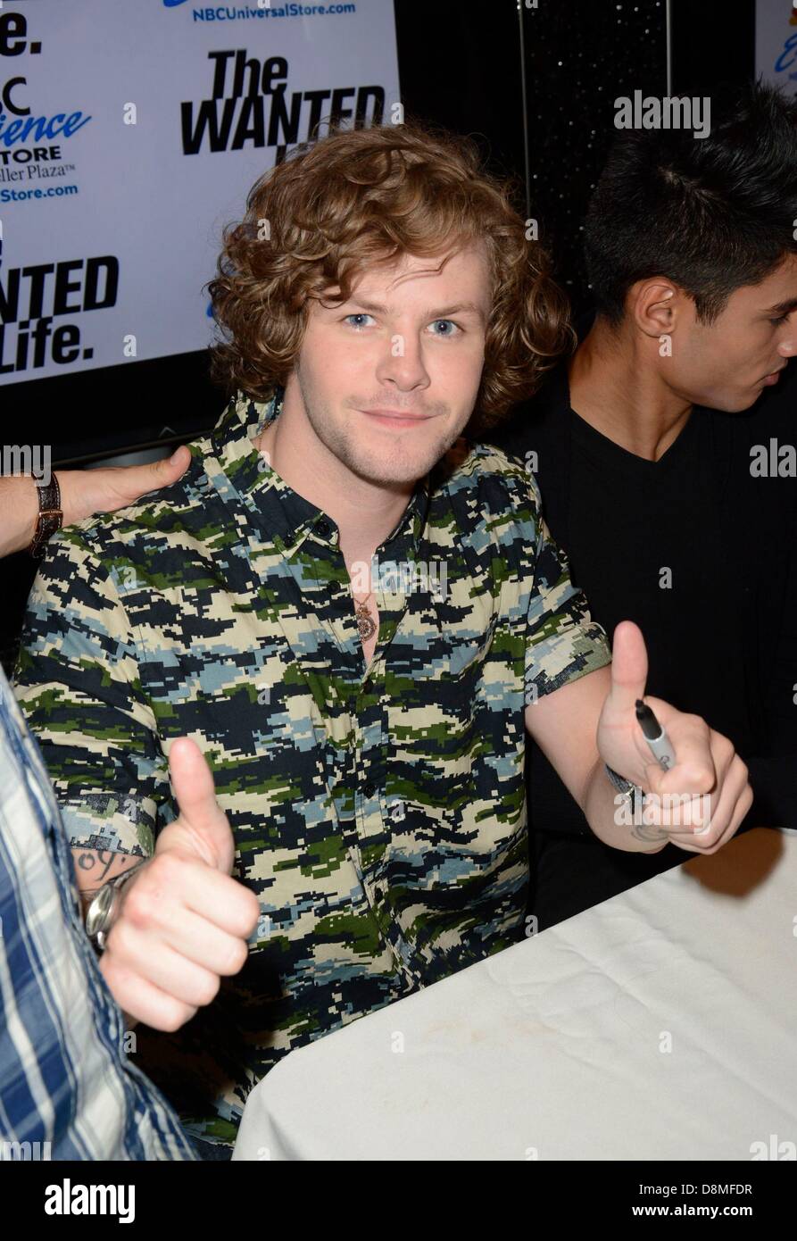 New York, USA. 31st May 2013. Jay McGuiness at in-store appearance for ...