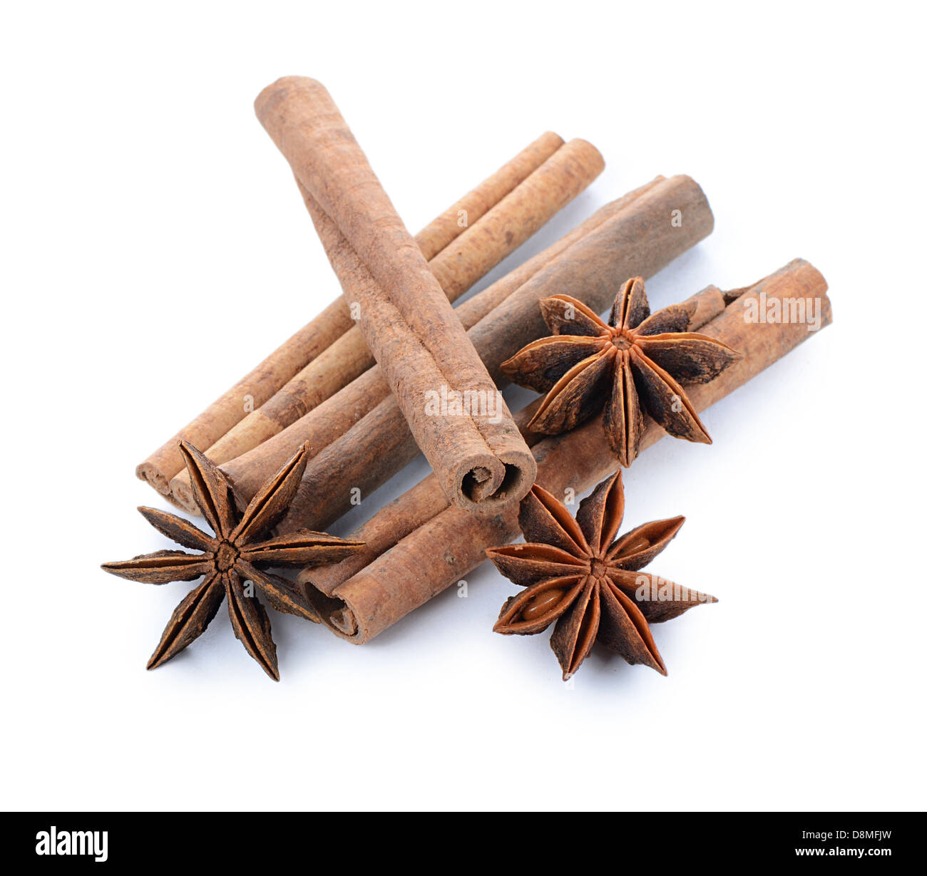 Anise isolated on white background Stock Photo - Alamy