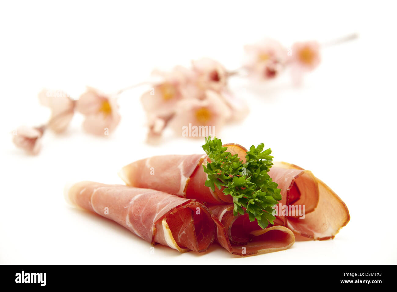 Raw ham hi-res stock photography and images - Alamy