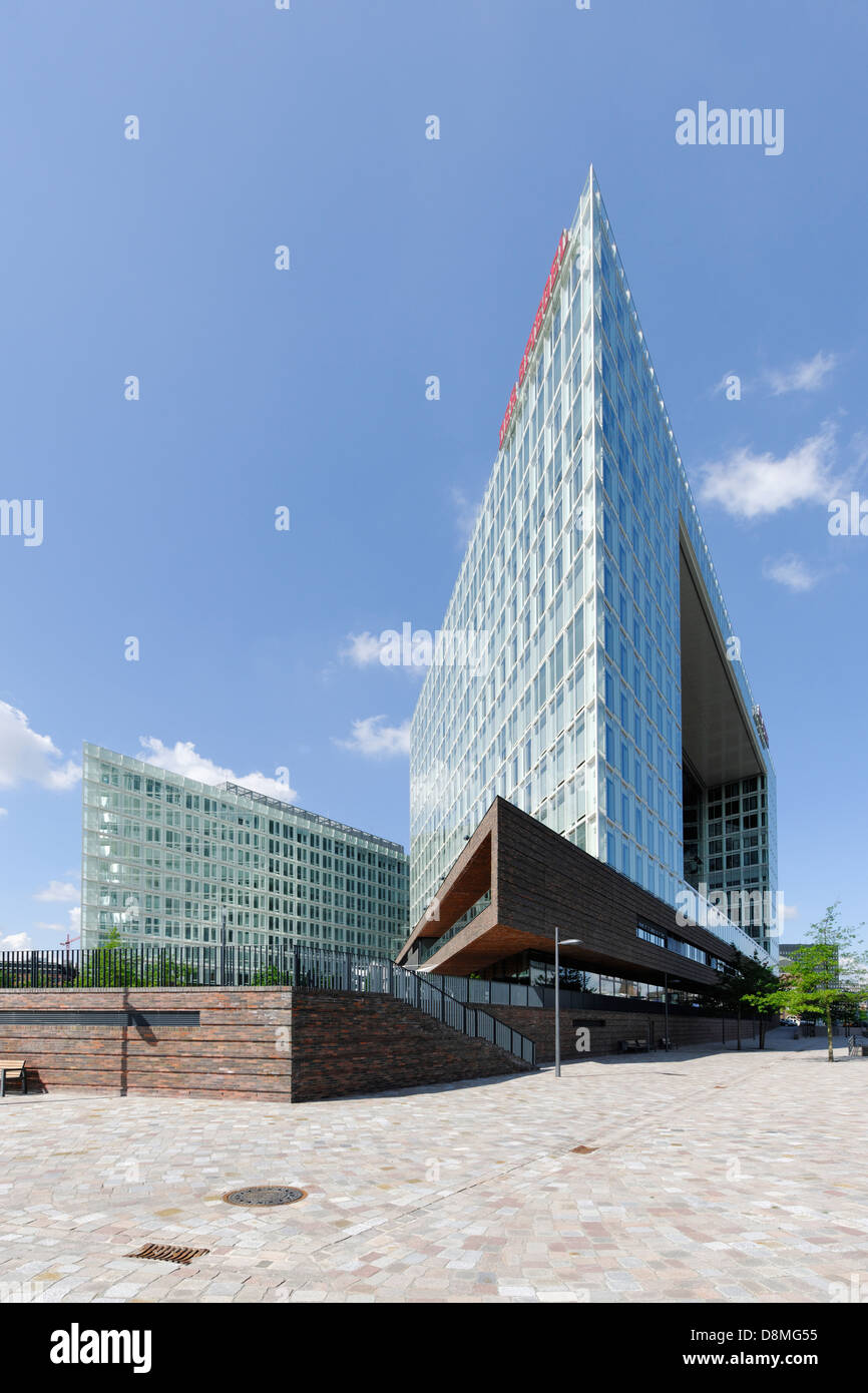 Ericus Contor and Spiegel publishing building, Hamburg, Germany Stock ...