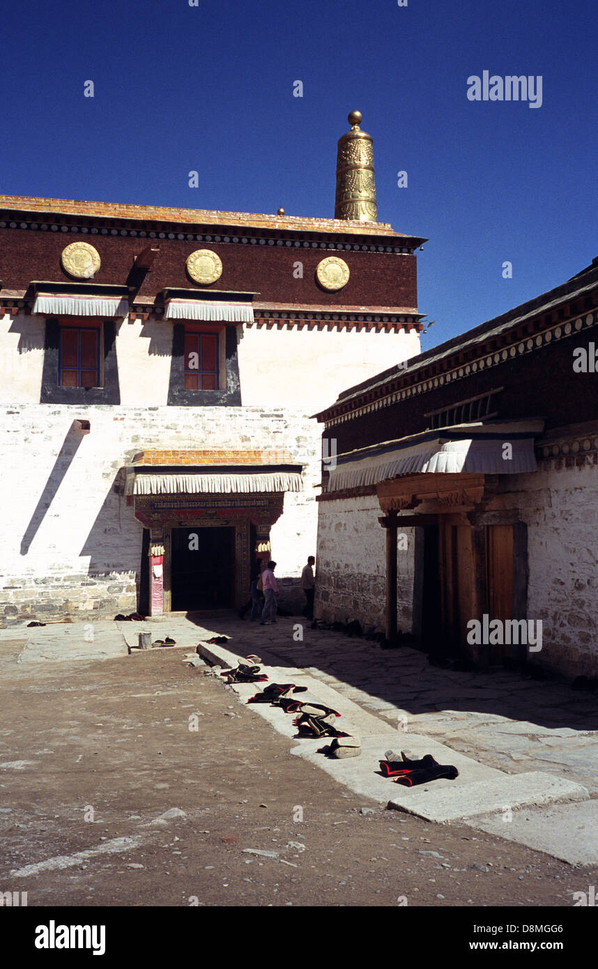 Labuleng Si or Labrang monastery one of the six great monasteries of ...