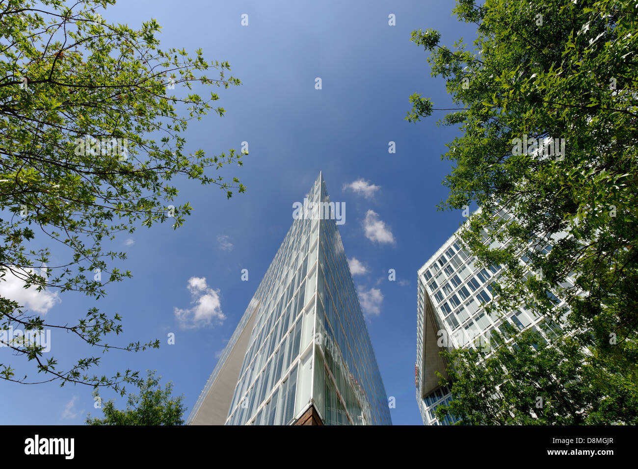 Ericus Contor and Spiegel publishing building, Hamburg, Germany Stock ...