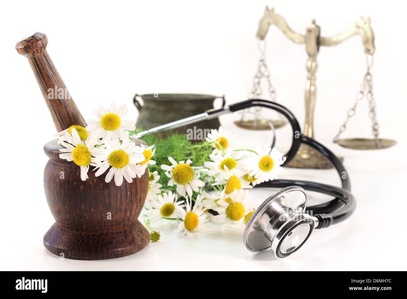 Homeopathy Medicine Stethoscope Cut Out Stock Images & Pictures - Alamy
