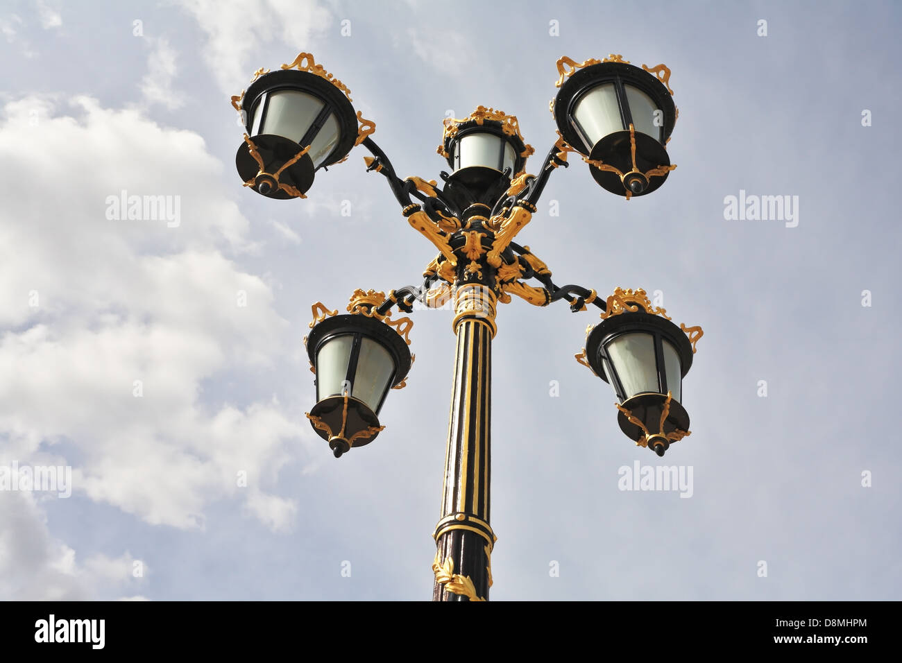 Lanterns in the Baroque style Stock Photo - Alamy