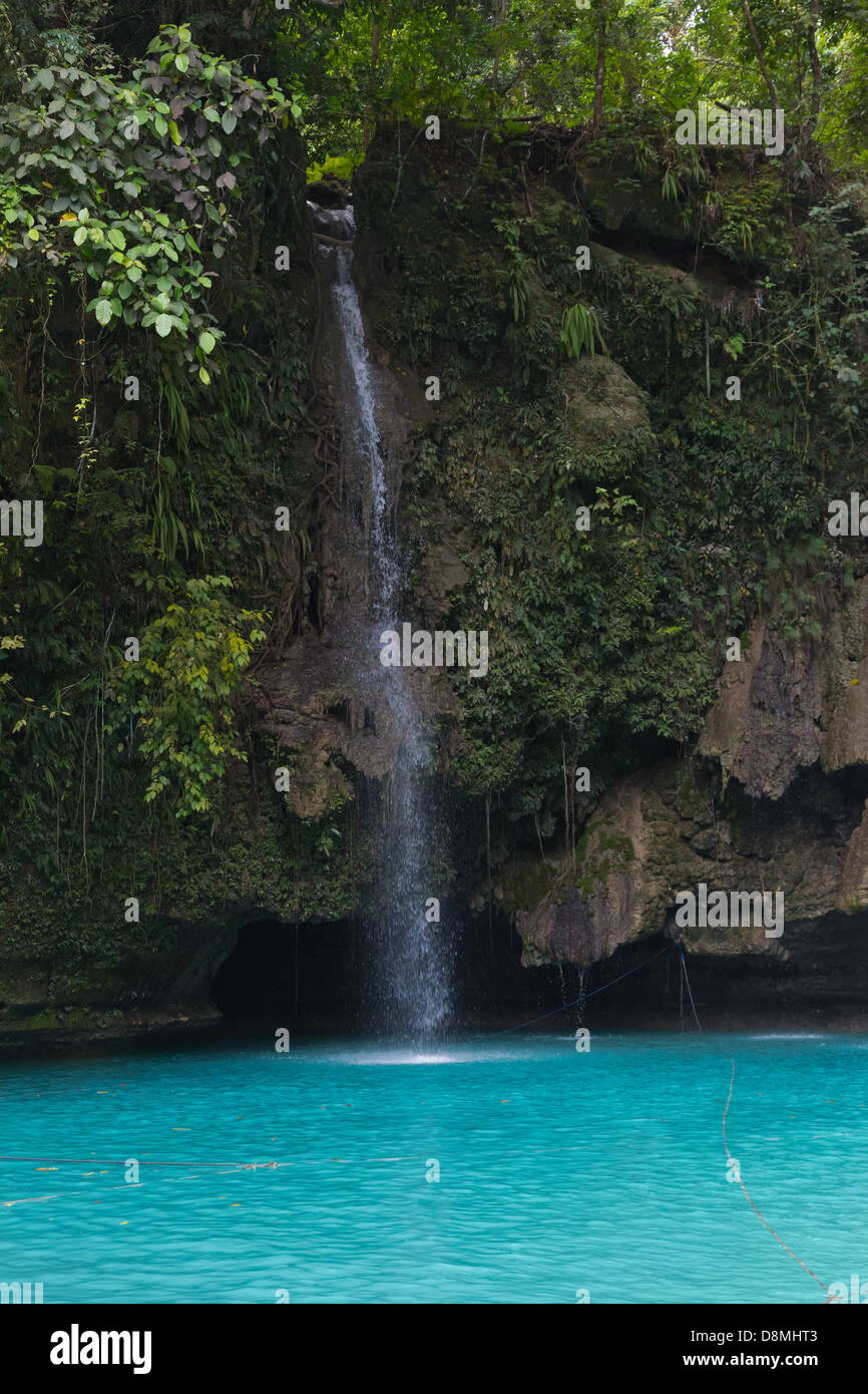 The Kawasan Waterfalls in Badian on Cebu, Philippines Stock Photo - Alamy