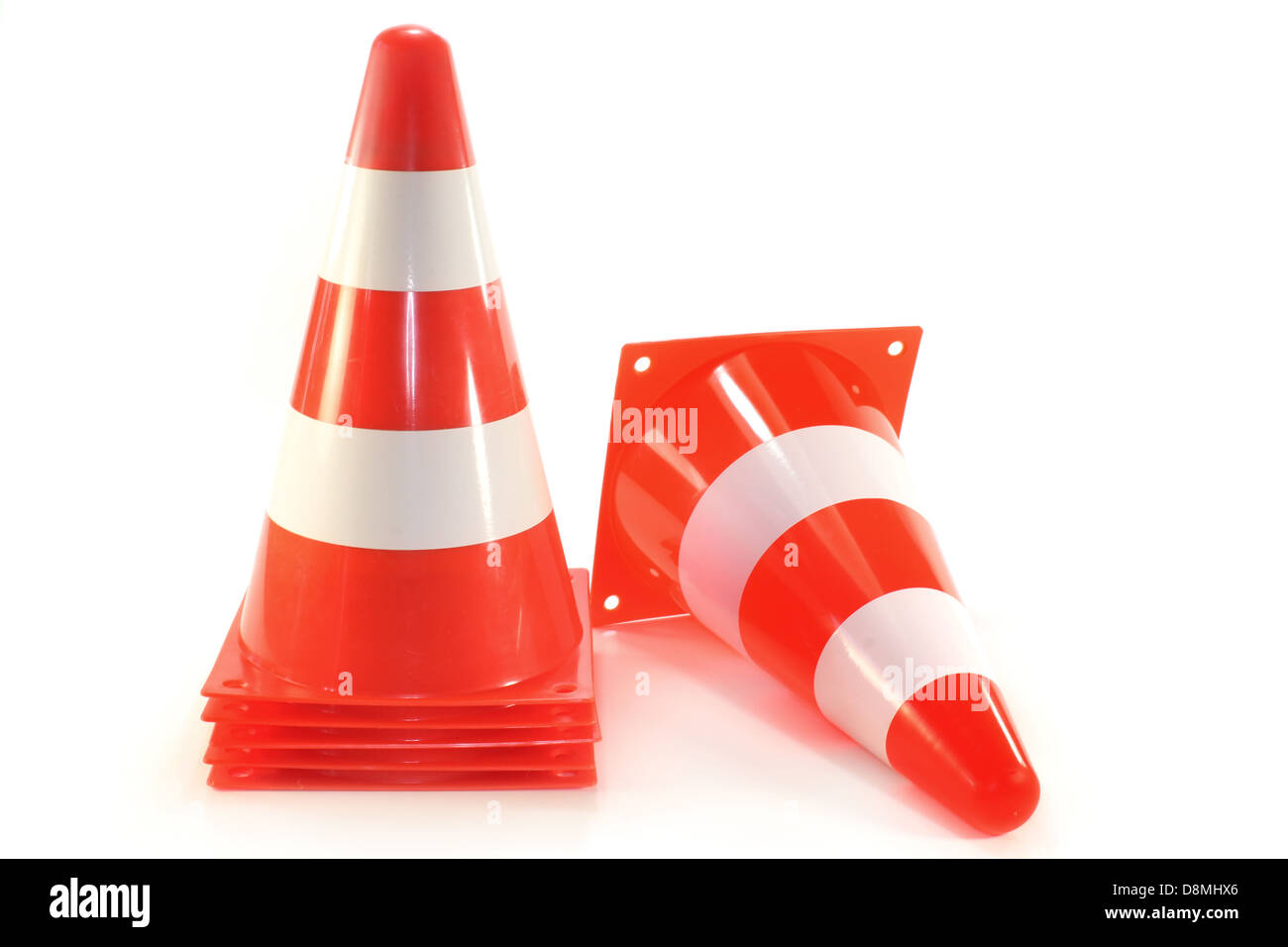 Red pylon Cut Out Stock Images & Pictures - Alamy