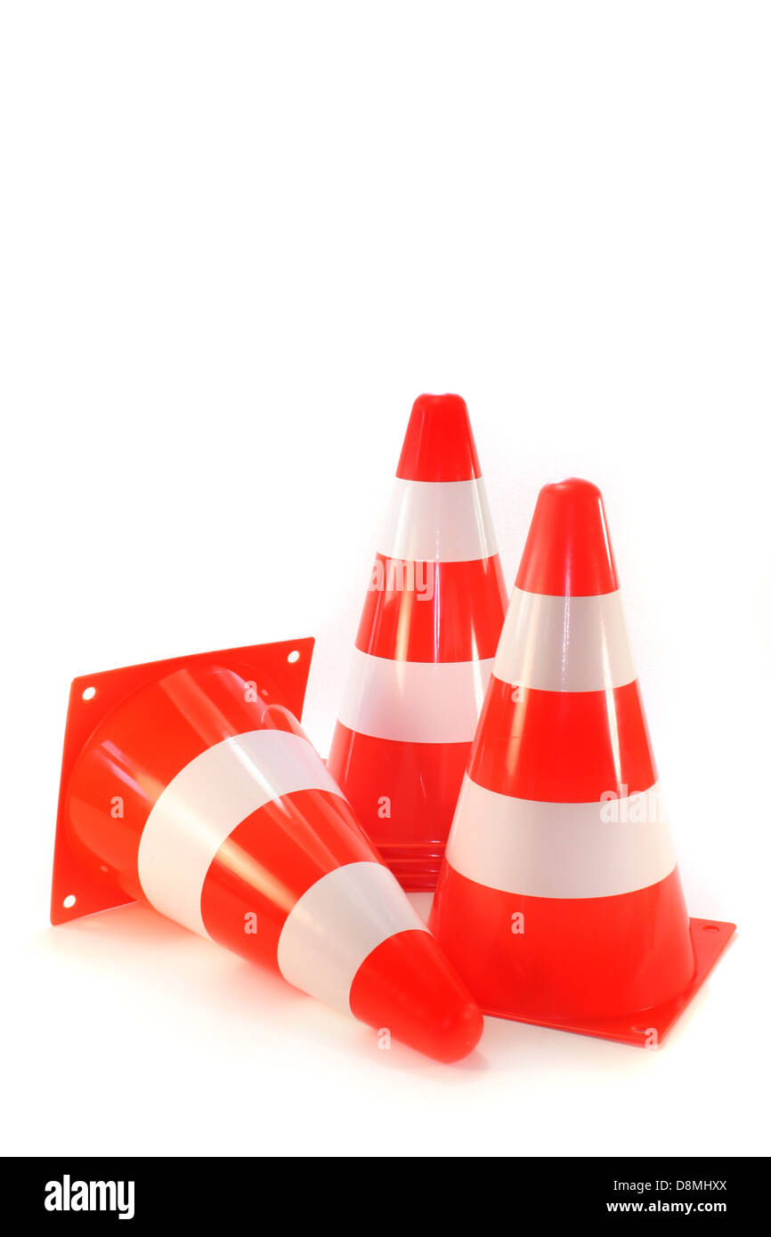 Red pylon Cut Out Stock Images & Pictures - Alamy