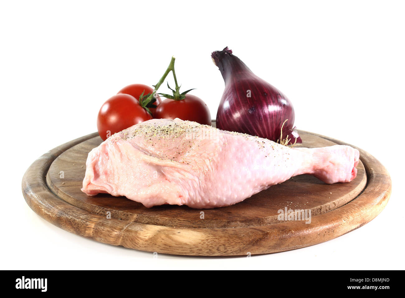Poultry legs Cut Out Stock Images & Pictures - Alamy