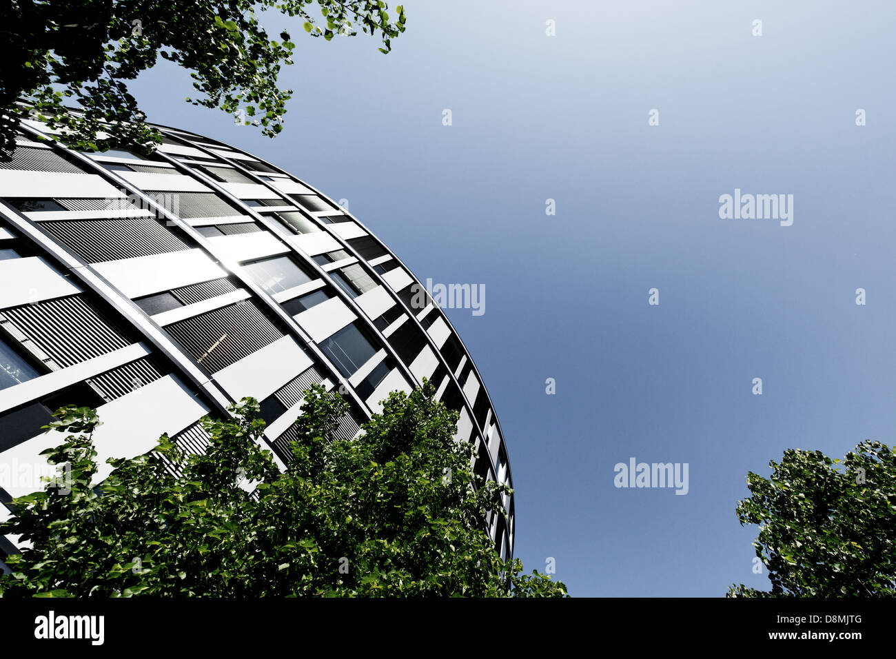 Office building, Wave, Hamburg, Germany Stock Photo - Alamy