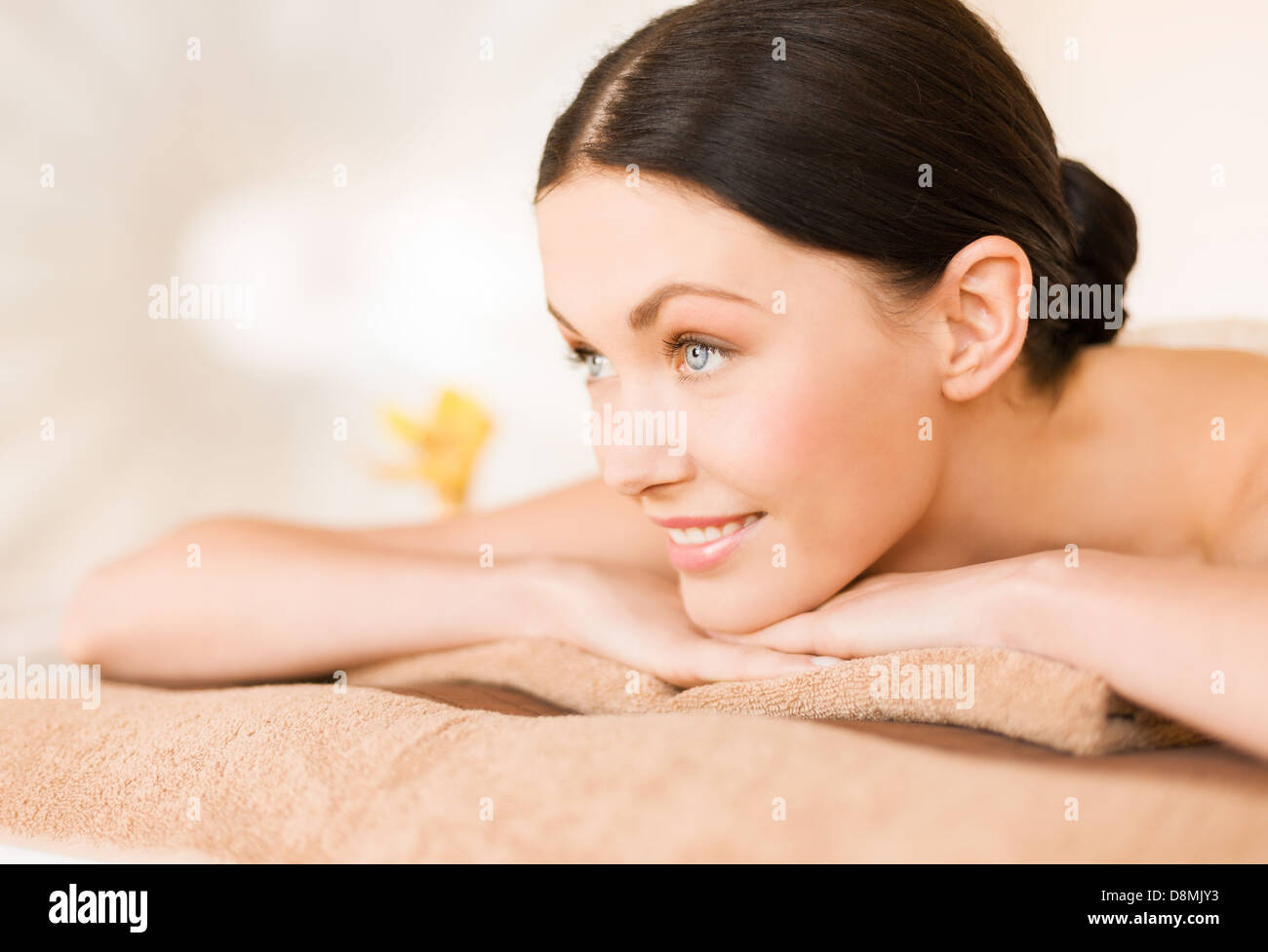 woman in spa Stock Photo - Alamy