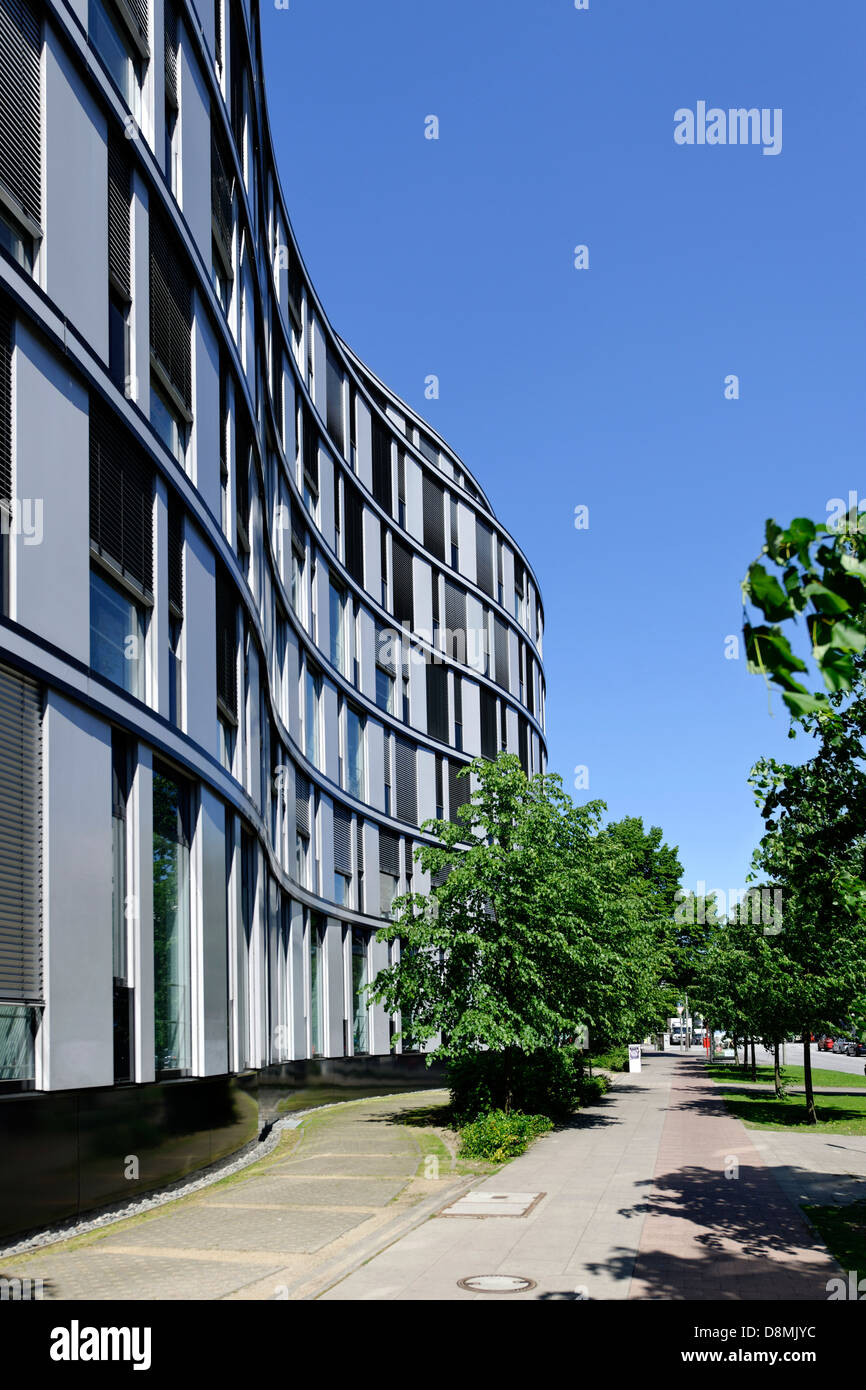 Office building, Wave, Hamburg, Germany Stock Photo - Alamy
