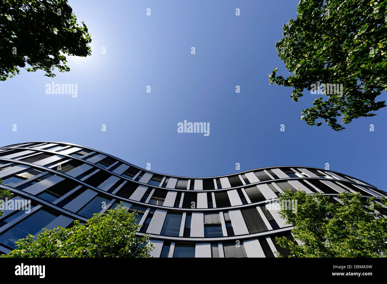 Office building, Wave, Hamburg, Germany Stock Photo - Alamy