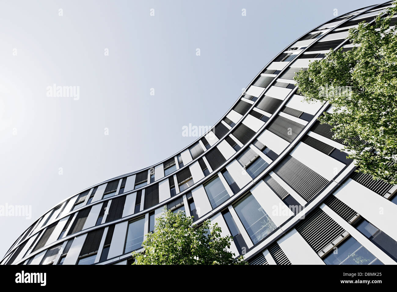 Office building, Wave, Hamburg, Germany Stock Photo - Alamy